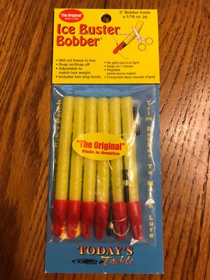 ICE BUSTER BOBBER - THE ORIGINAL - 3” Bobber Holds 6PK Ships N 24 | eBay