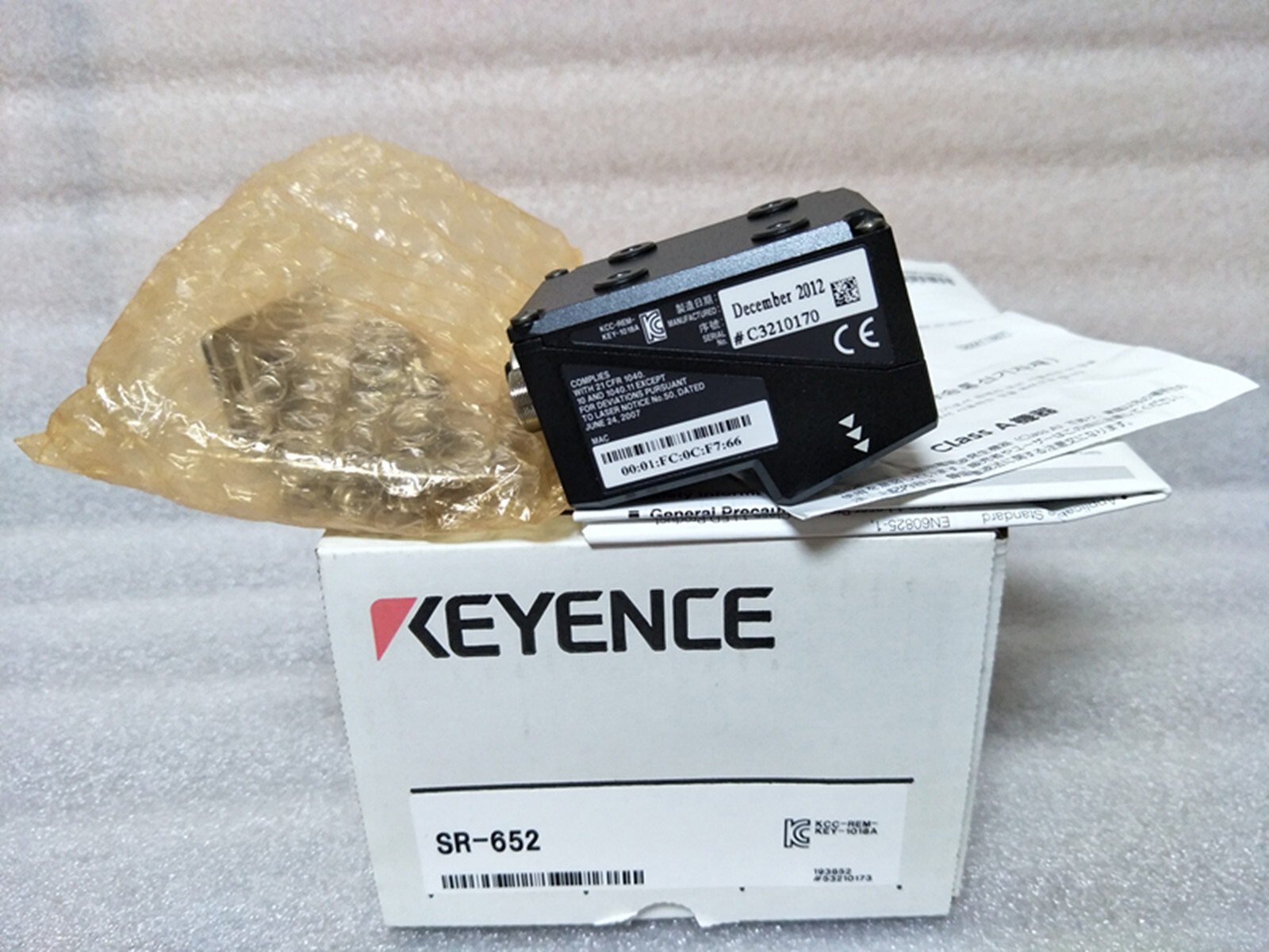 1PC New KEYENCE SR-652 Barcode Reader | eBay