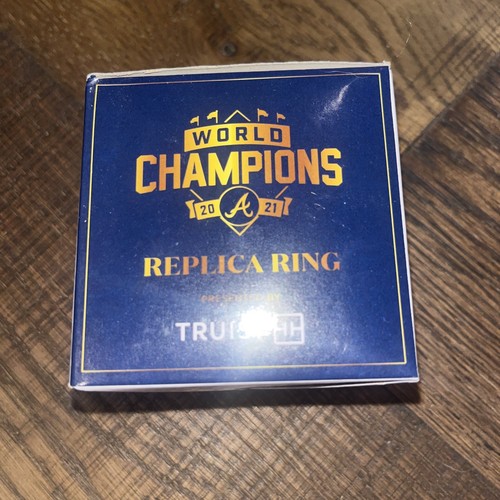 Atlanta Braves 2021 World Series Champions Replica Ring SGA New | eBay