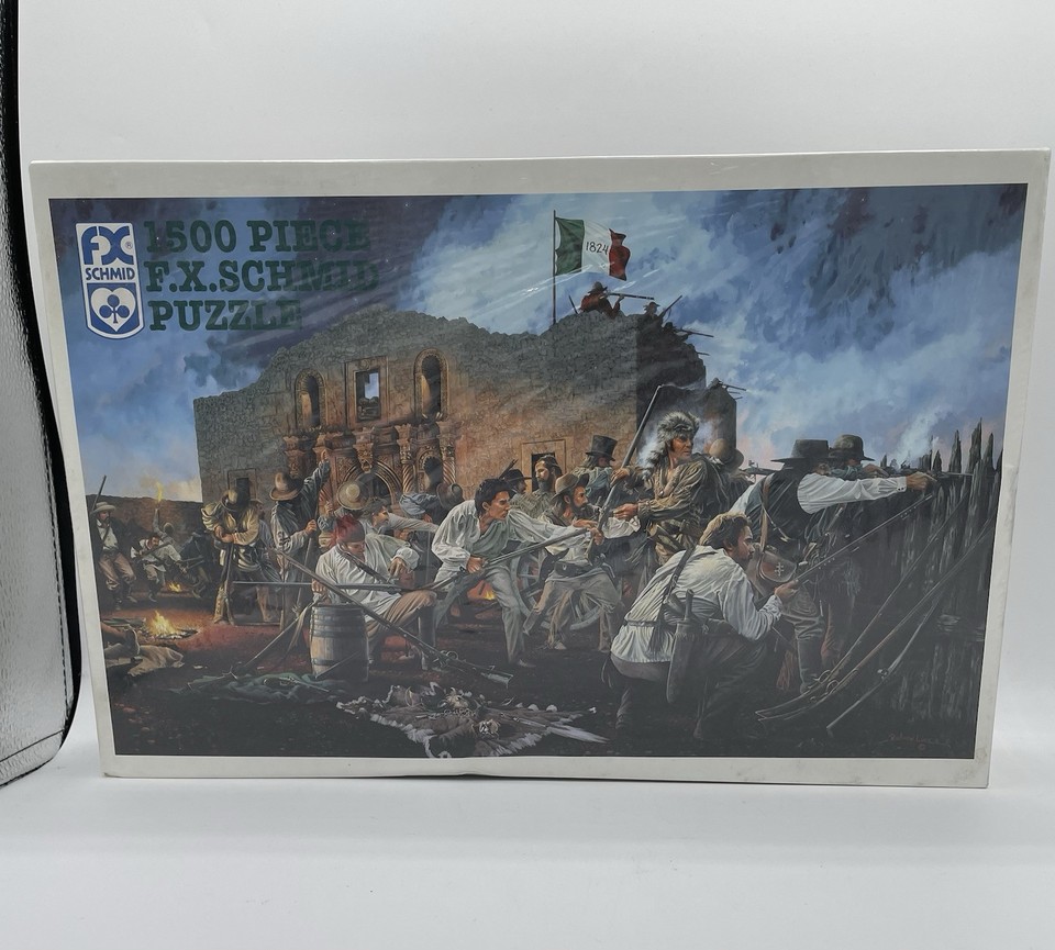 For God And Texas The Alamo 1500 Piece FX Schmid Puzzle Brand New ...