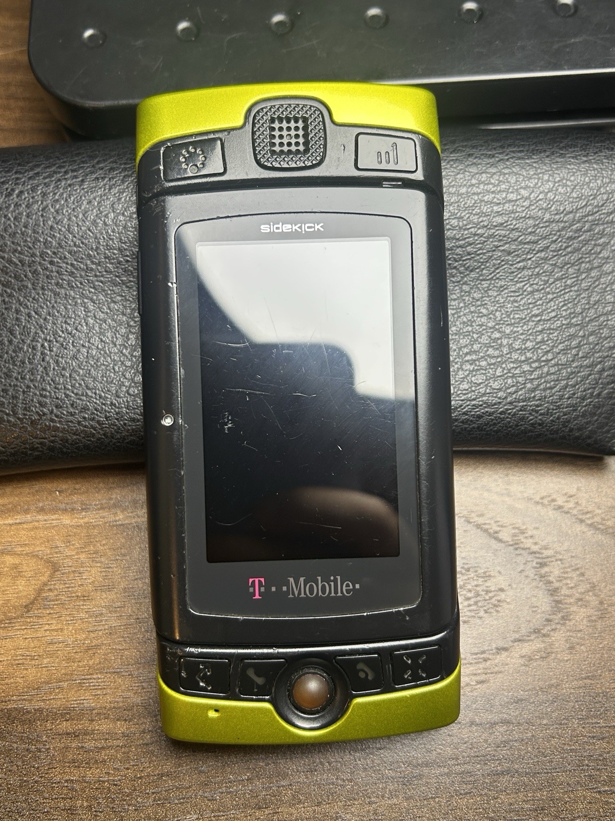 T-Mobile Sidekick Green Slider Cell Phone 2008 Untested Needs Battery ...