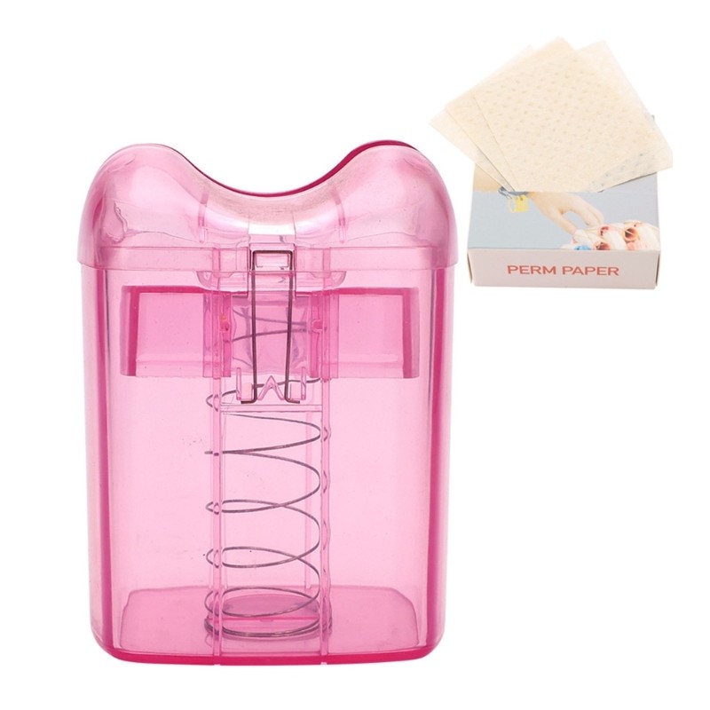Salon Styling Efficiency Plastic Perm Paper Storage Box Quick Access ...