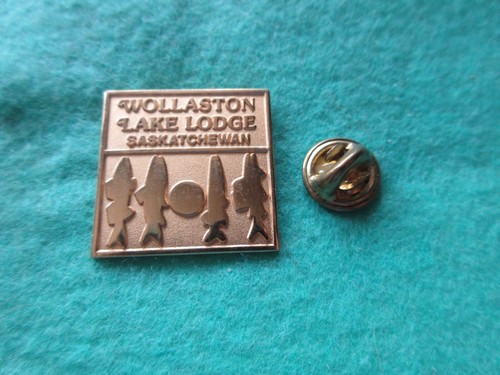 Wollaston Lake Lodge Saskatchewan Lapel Pin Button | eBay
