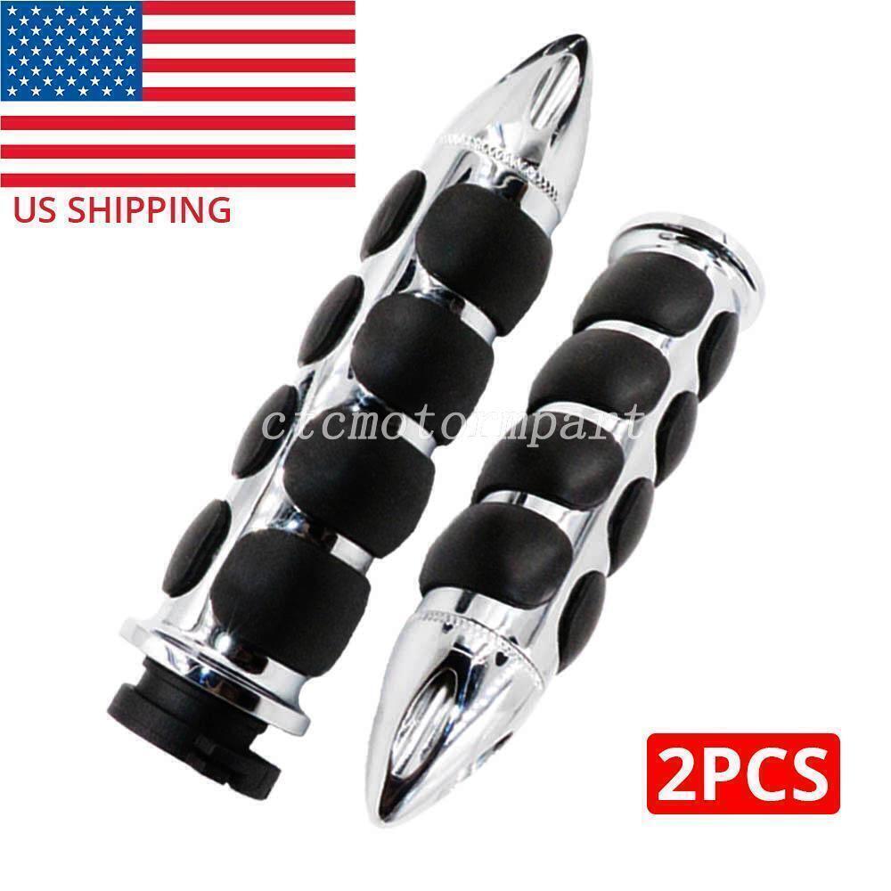 Chrome Handlebar Hand Grips 1 inch for Yamaha V Star 1100 XVS1100AW ...