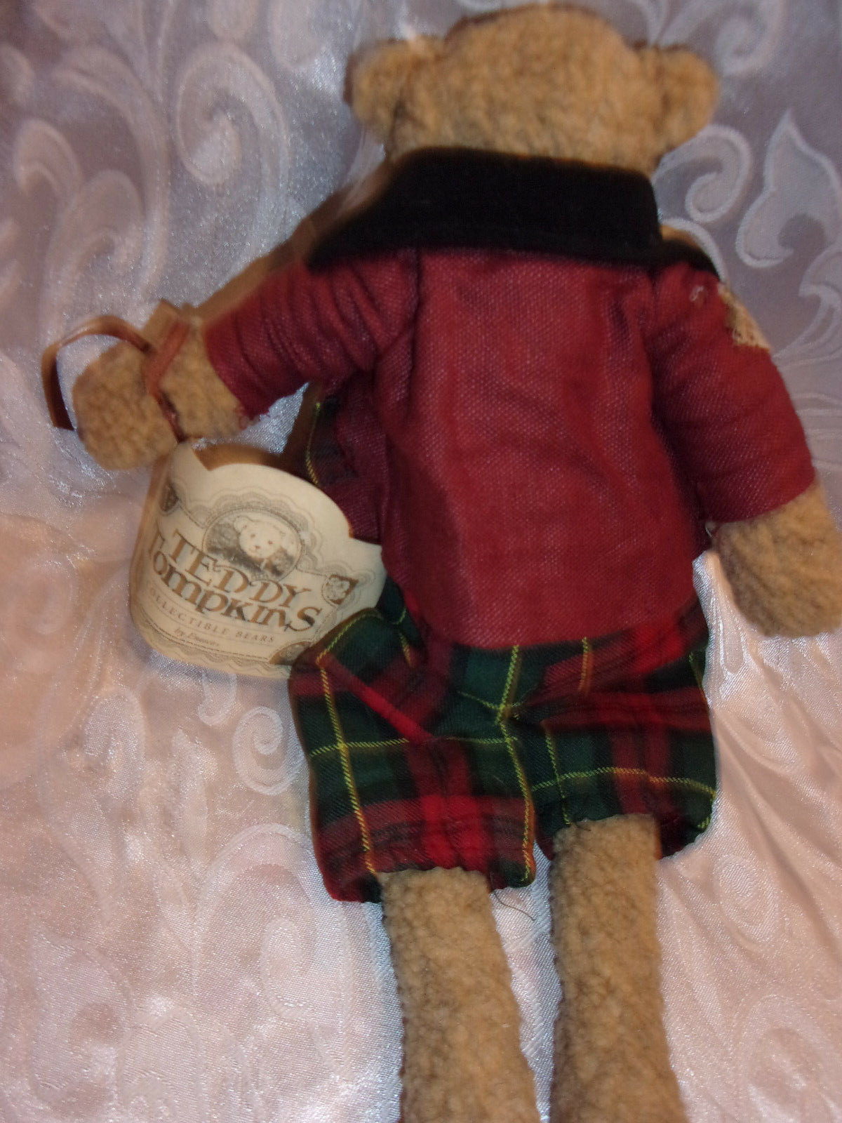Teddy Tompkins Enesco Collectible Bears 17" Plush Soft Decorative ...
