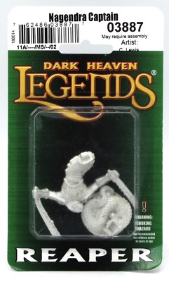 Reaper 03887 Nagendra Captain (DHL) Snakeman Dual-Wield Warrior Ranger ...