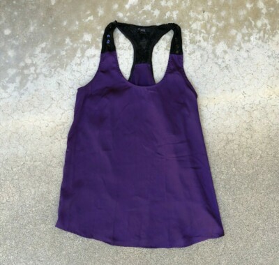 Forever 21 Women's Purple Racerback Tank Top | Small | eBay