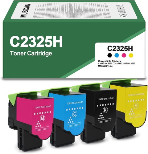 C231H C2325H Toner Cartridge C231HK0 for C2325 C2425 C2535 MC2640 ...