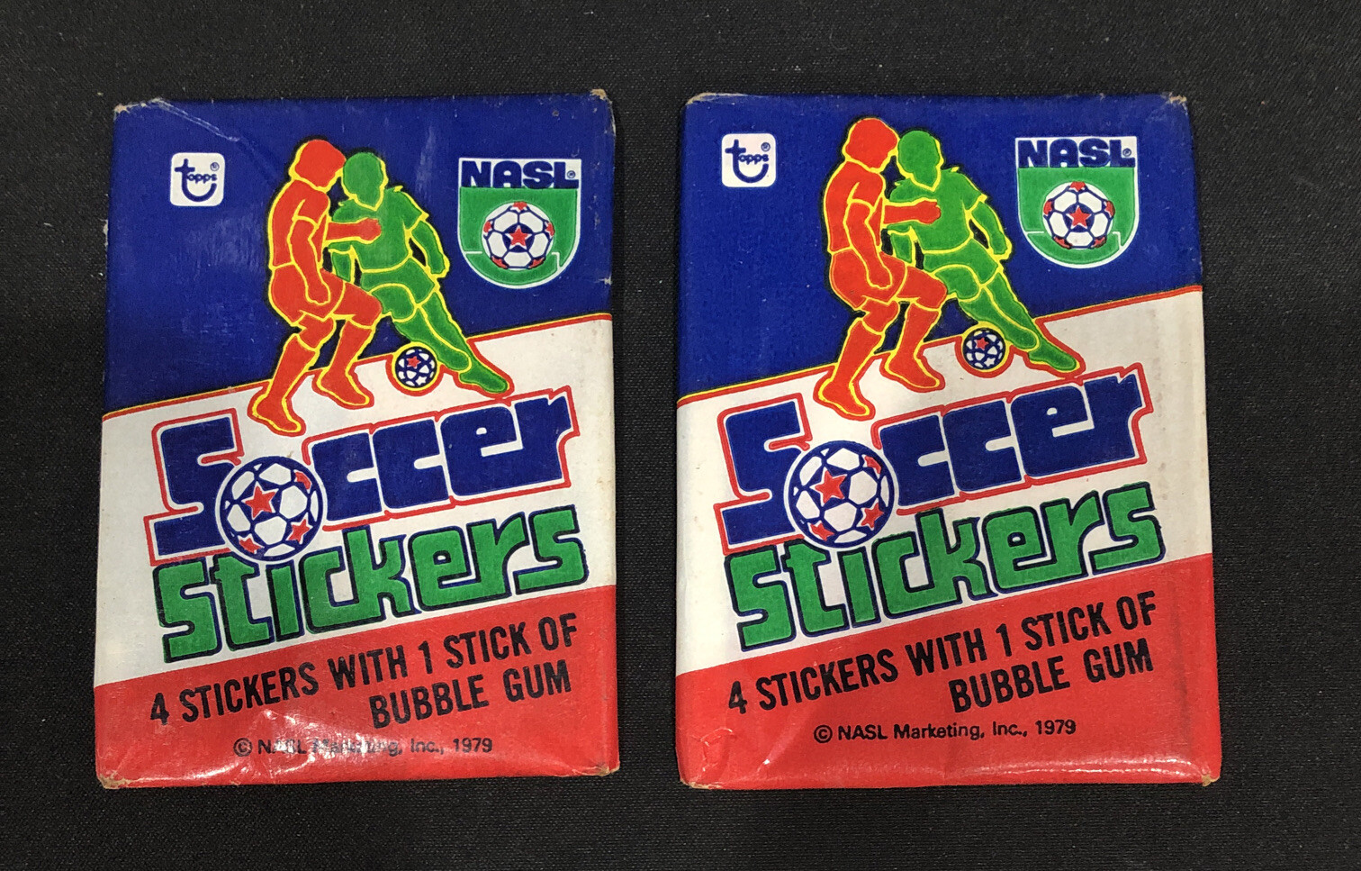 1978 Topps MLS Soccer Futbol Stickers SEALED PACK LOT (2) Unopened ...