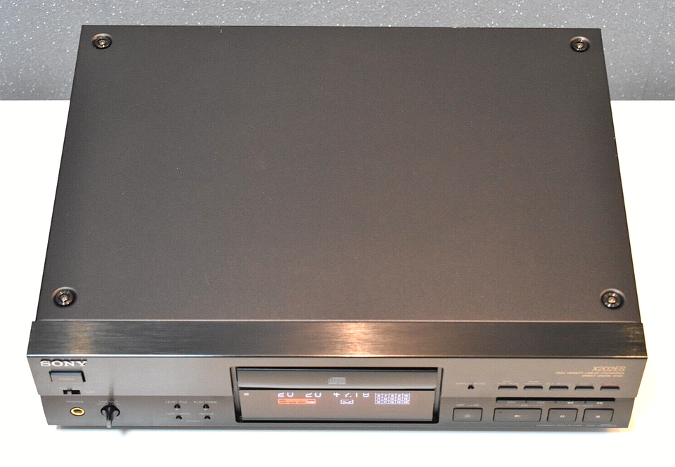 SONY CDP-202 ES CD-Player Top Zustand mit Zubehör und OVP | eBay