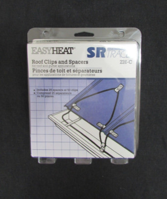 EasyHeat ZH-C ROOF & GUTTER DE-ICING ROOF CLIPS AND SPACERS, ROOF AND ...