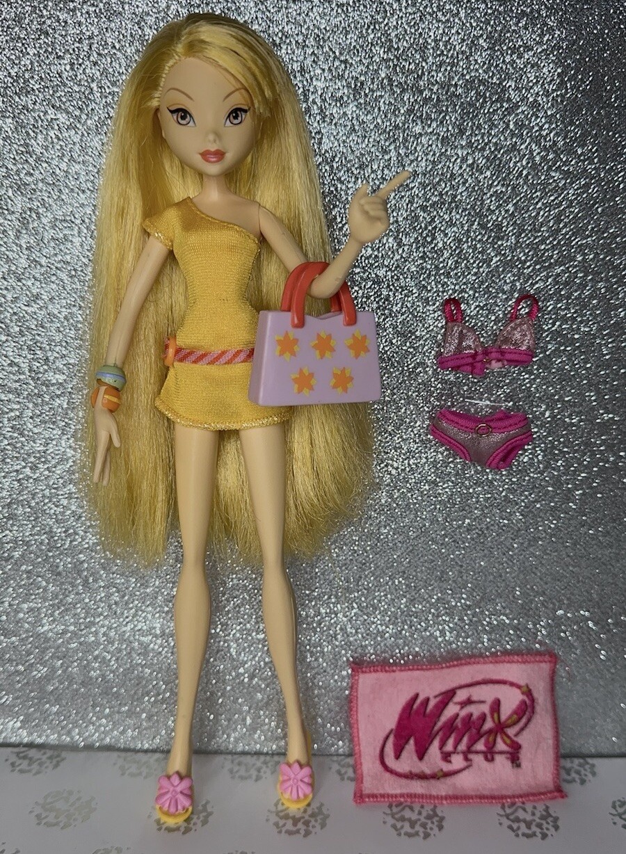 Winx Club Season 2 Beach Stella Doll Swim Suit Bikini Fairy | eBay