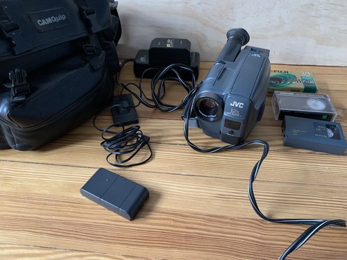 1995 JVC Compact VHS GR-AX202 Camcorder Untested -For Parts | eBay