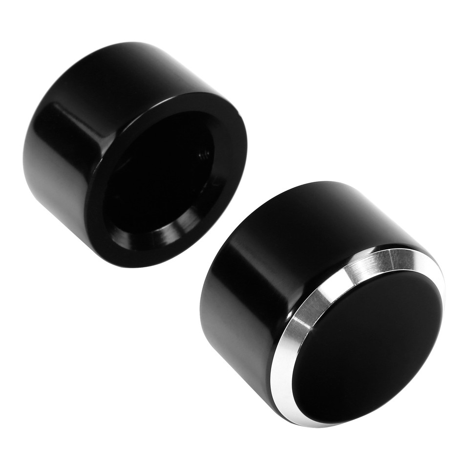 Front Axle Cap Nut Covers Fit For Harley Touring Road Glide Softail ...