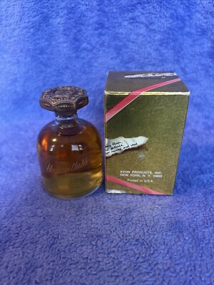 New Vintage Avon Unforgettable Small Cologne Perfume Bottle w/Box 2 fl ...