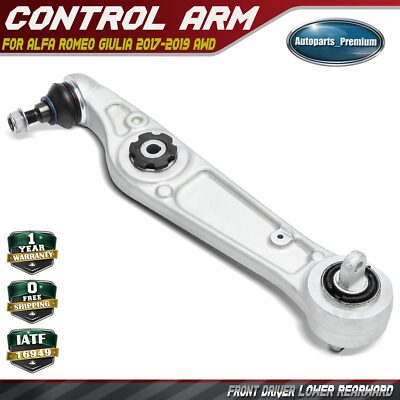 Front Left Lower Rearward Control Arm &Ball Joint Assy for Alfa Romeo ...