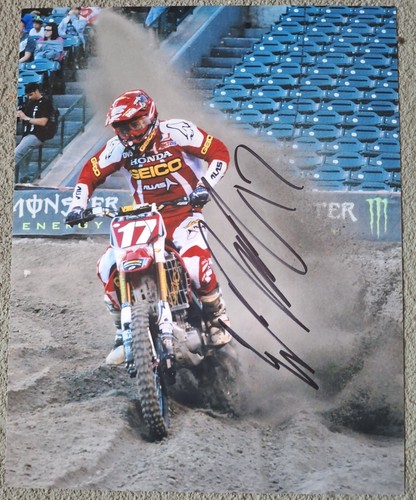ELI TOMAC #17 Signed 8x12" Photo #6 GEICO HONDA - SX MX | eBay