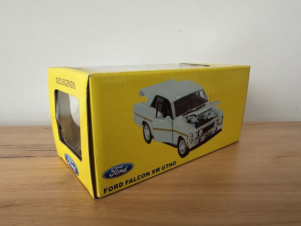 1:32 OzLegends Ford Falcon XW GTHO Phase 1 Diamond White | eBay Australia