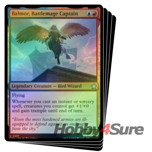 Foil Balmor, Battlemage Captain X4 M/NM Magic: The Gathering MTG ...