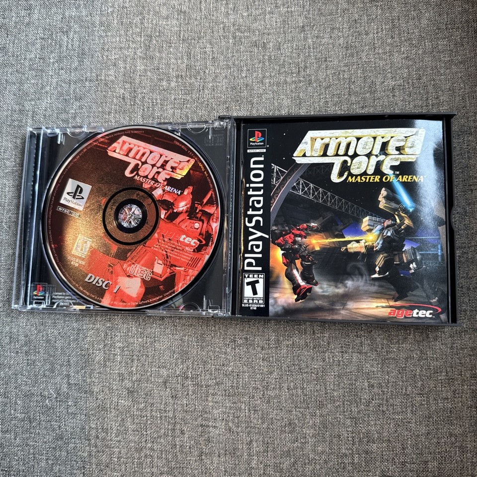 Armored Core Master Of Arena - PlayStation 1 - 1999 | eBay.de