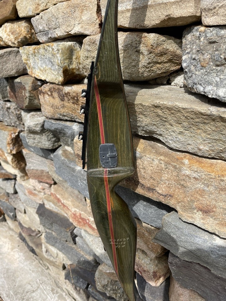 Bear Super Grizzly Recurve Bow with Fascor 40 LB New 58” String Nice ...