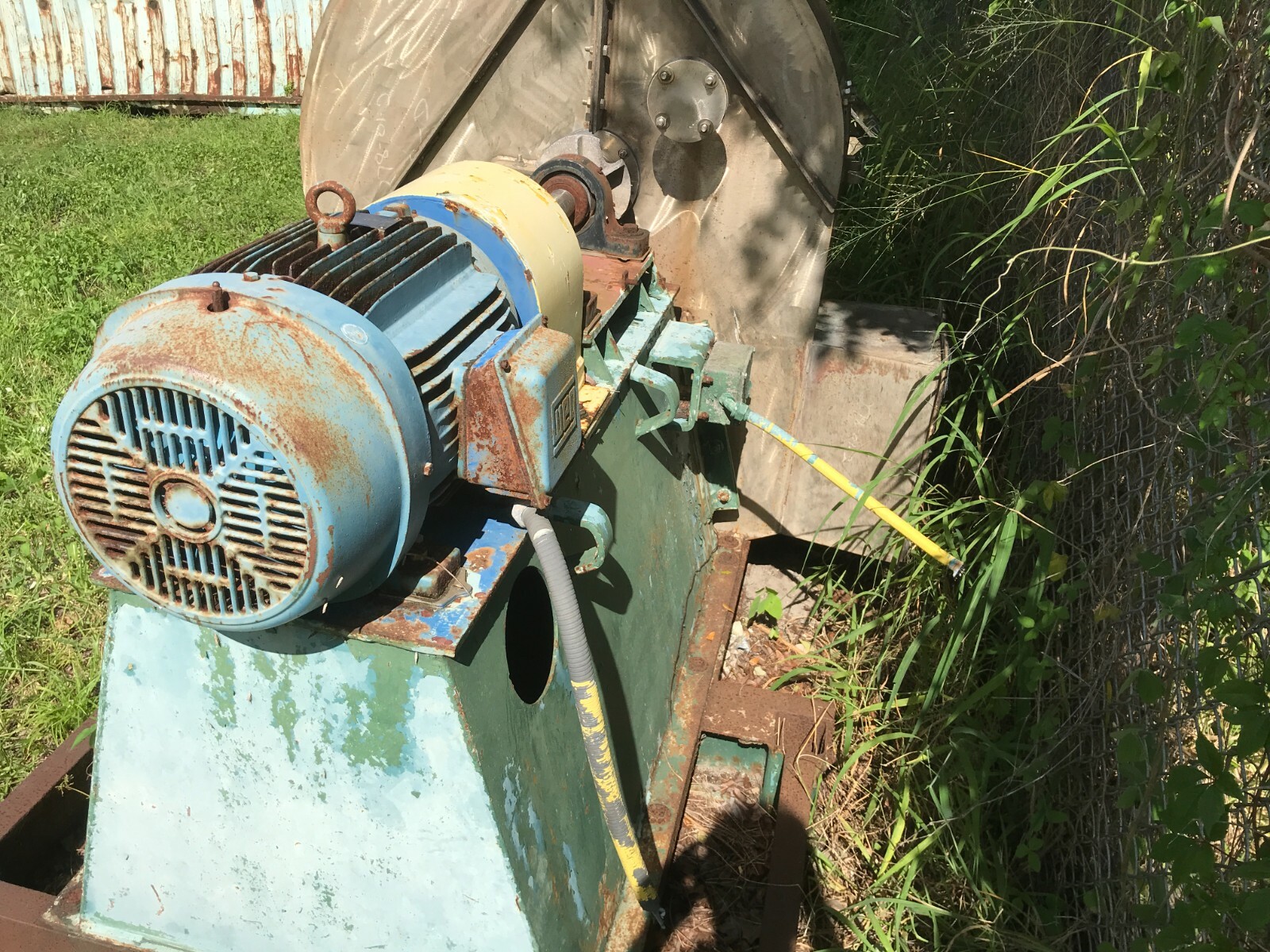 Robinson 400 F 9500 CFM Draft Fan & Blower w/ WEG 25 HP TEFC motor ...