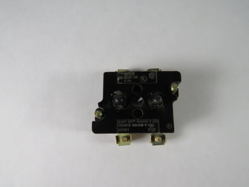 Cutler-Hammer 10250T2 Black Contact Block 2 NO 600VAC 250VDC USED | eBay
