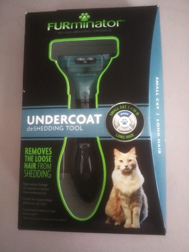 FURminator Undercoat Deshedding Tool, SMALL Cat, Long Hair - UPC ...