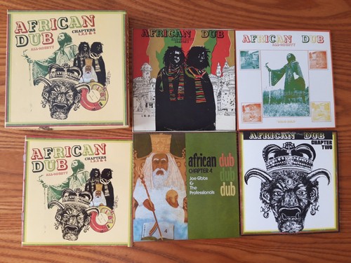 4xCD Joe GIBBS & The Professionals African Dub All-Mighty Chapters 1, 2 ...