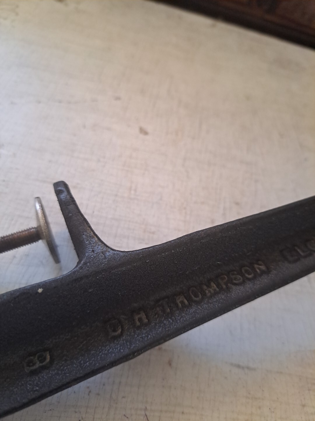 D.H. Thompson FLY TYING VISE #B for Fly Fishing; Elgin ILL - MADE IN ...