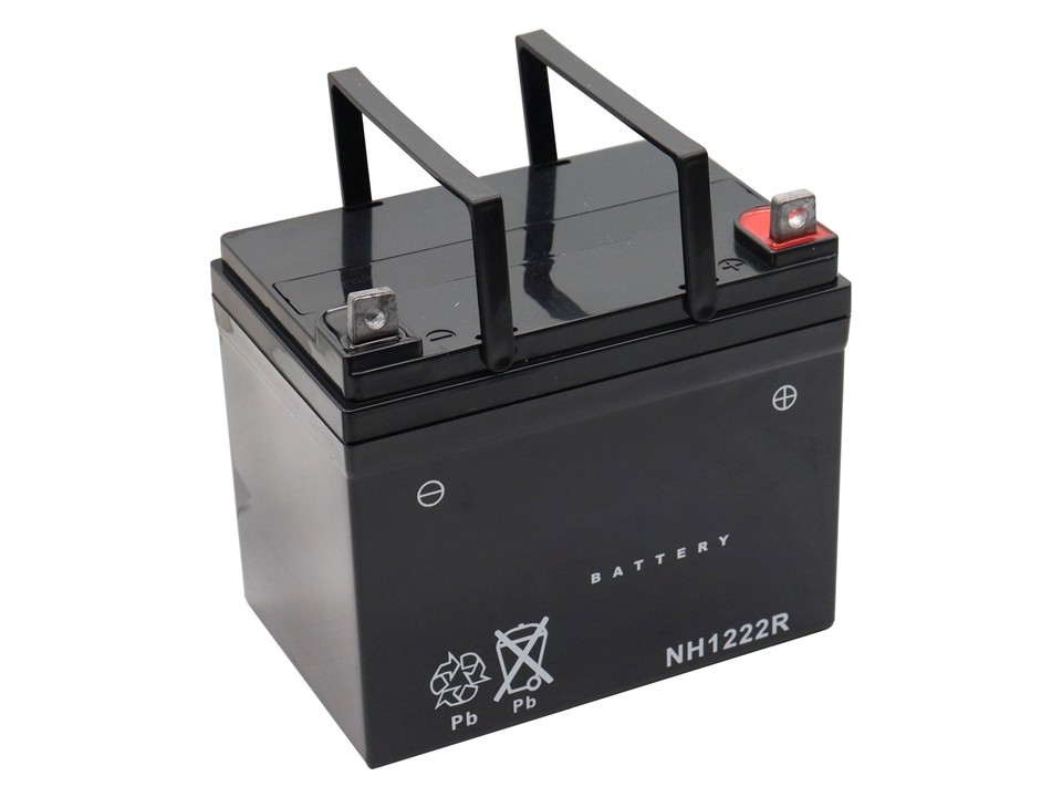 Batteria 12V 22Ah (+ Polo Destro) Adatta Per Sabo 108-17HS Trattore Da ...