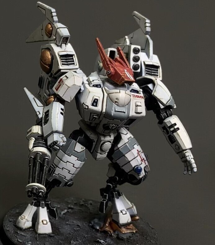 Warhammer 40K Empire Commander Xenos Armies Tau Empire Presale Painted ...