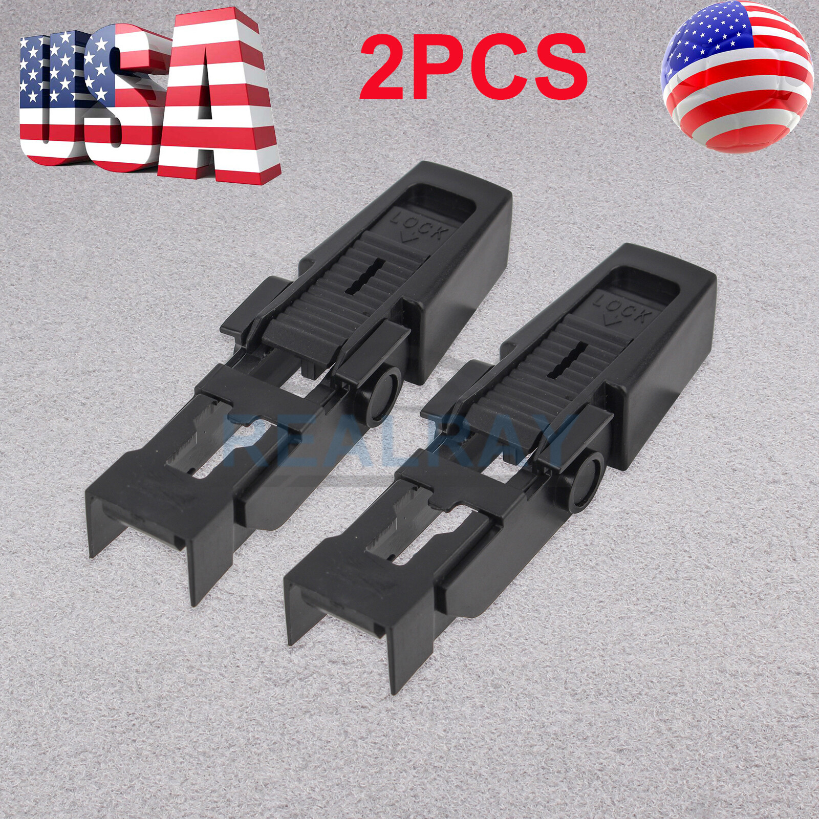 Set Front Wiper Blade Clips DKW100020 For Land Rover Range Rover L322 ...