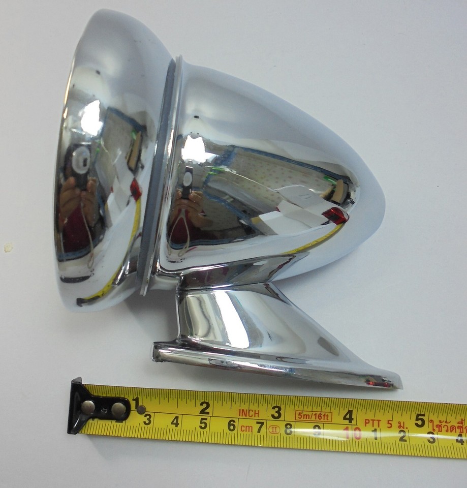 For Ford Thunderbird Square Bird 1954-60 Custom Chrome Bullet Door Side ...