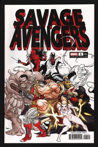 SAVAGE AVENGERS #1 Andrews 1:50 Variant NM | eBay