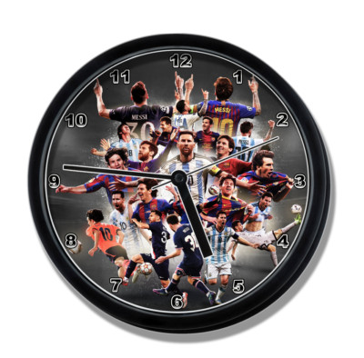 LEO MESSI M10 ALL TEAMS ARGETINA BARCELONA PSG CLOCK NEW | eBay
