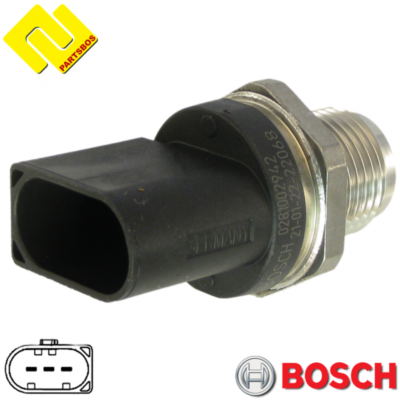 BOSCH 0281002942 ,0281002700 INJECTION PRESSURE SENSOR MB 0051535828 ...