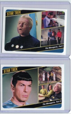 Star Trek Captain's Collection Case Topper set Pike and Spock 16a 17a ...