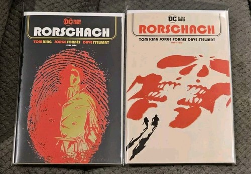 Rorschach # 1 & 2 Fornes Cover A Watchmen DC Comics Black Label Tom King NM | eBay