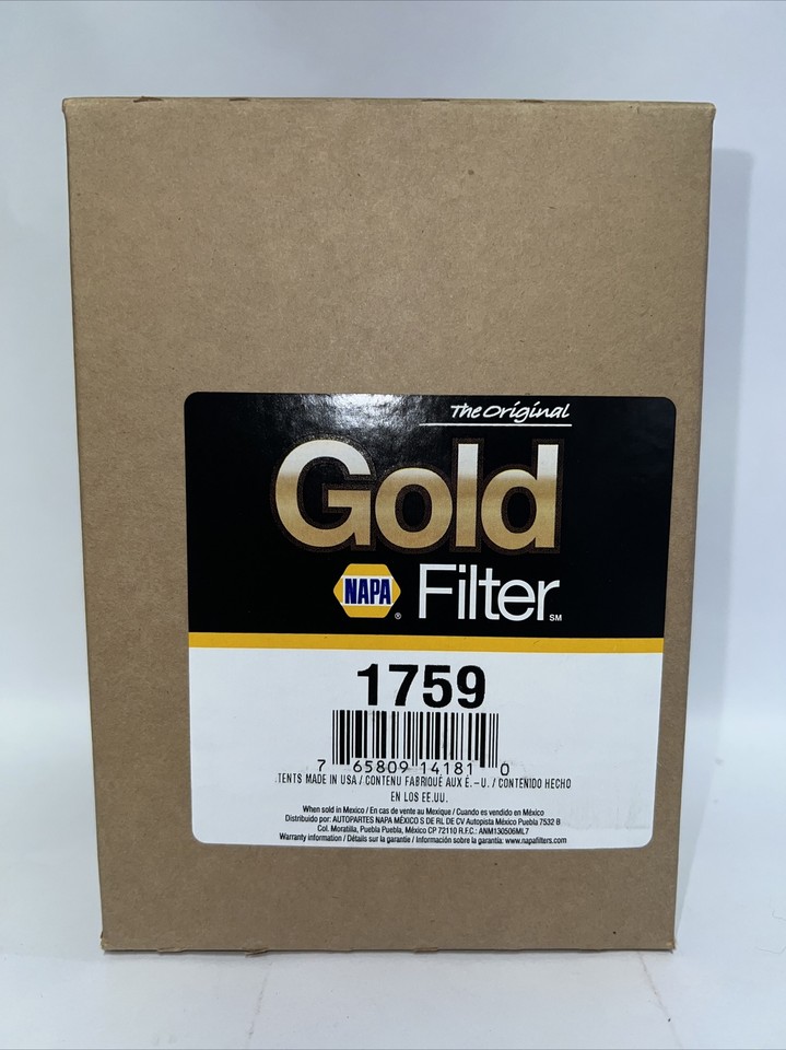 NAPA Gold Hydraulic Filter 1759 | eBay