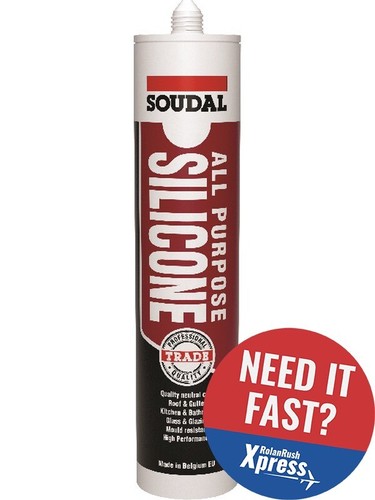 Soudal All Purpose Silicone Sealant Ivory Classic Cream 300ml 121664 | eBay