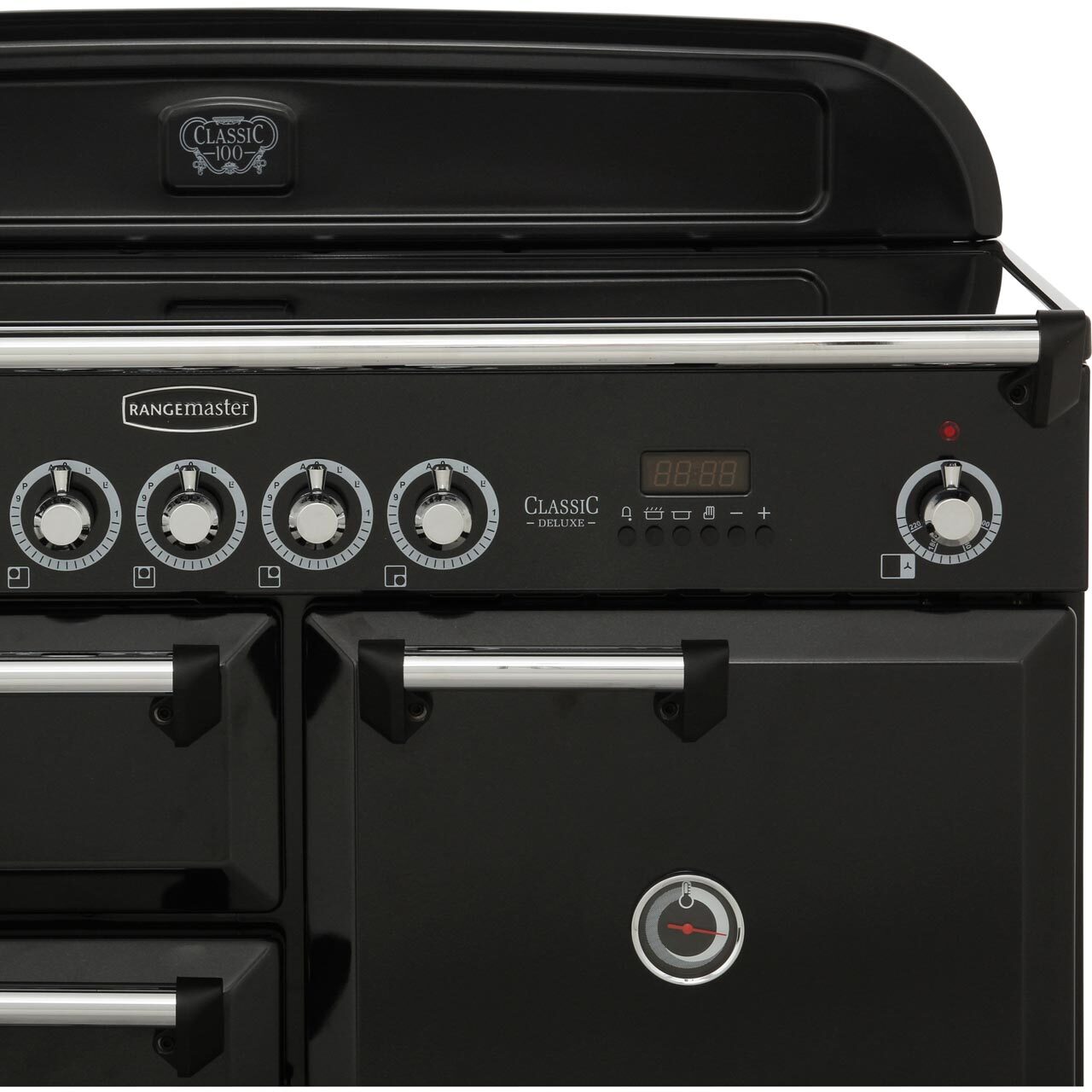 Rangemaster CDL100EISB/B Classic Deluxe 99cm Electric Range Cooker 5 Burners | eBay UK