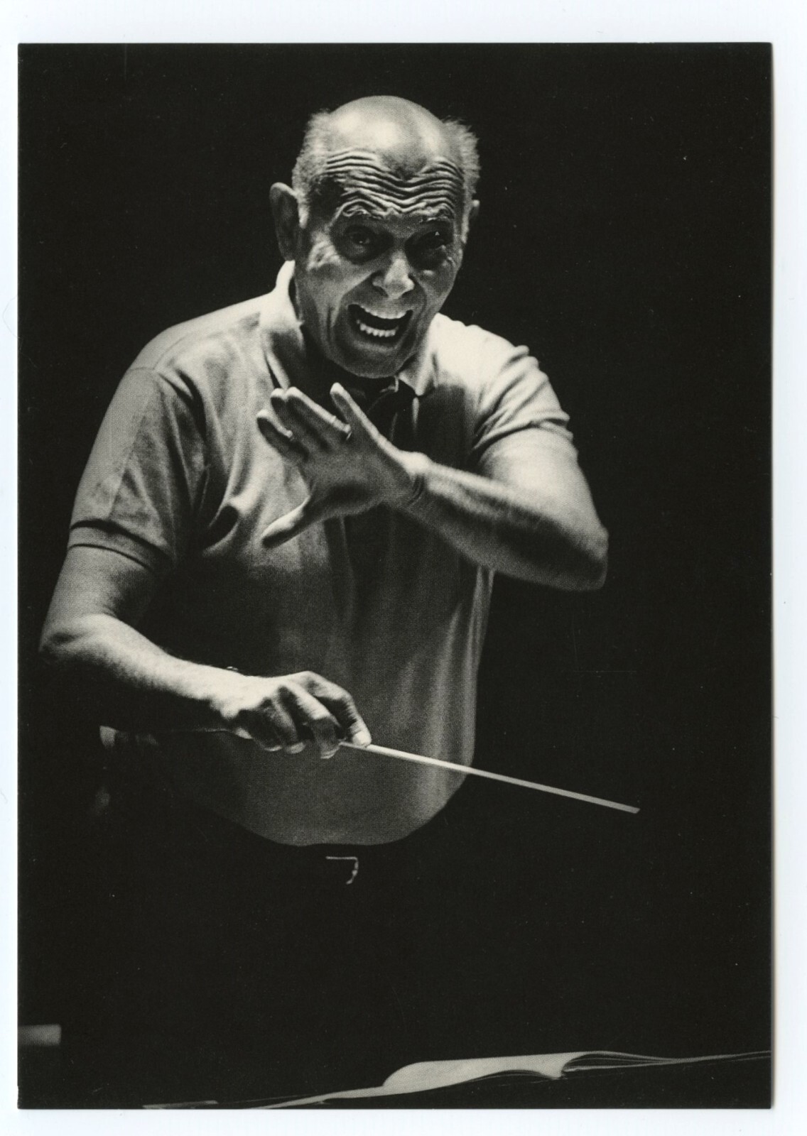 Georg Solti Conductor Popular Orchestra Music Band Postcard | eBay