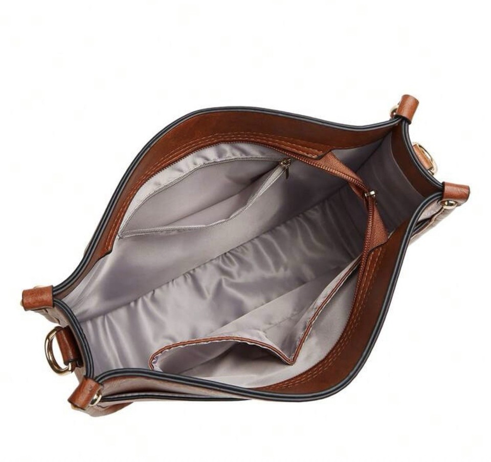 Crossbody Bag Set-Shoulder Purse With Matching Pouch-women’s Handbag ...