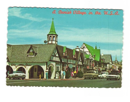 A Danish village in the USA Solvang CA vintage postcard unposted | eBay