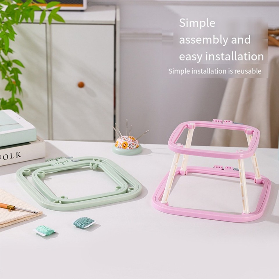 Layer ABS Embroidery Stand Hoop Desktop Handmade Craft Frames for ...