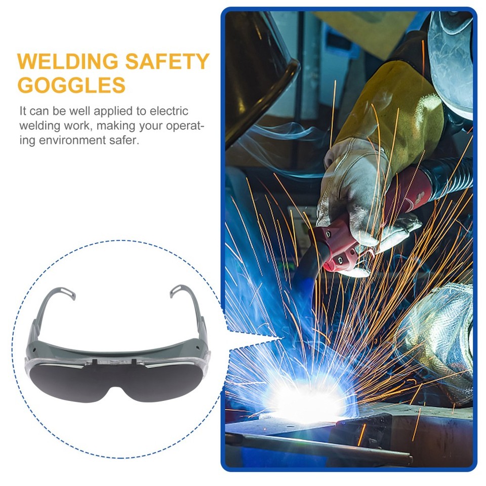 6 pcs Welding Protective Goggles Welding Safety Glasses Eye Protectors | eBay