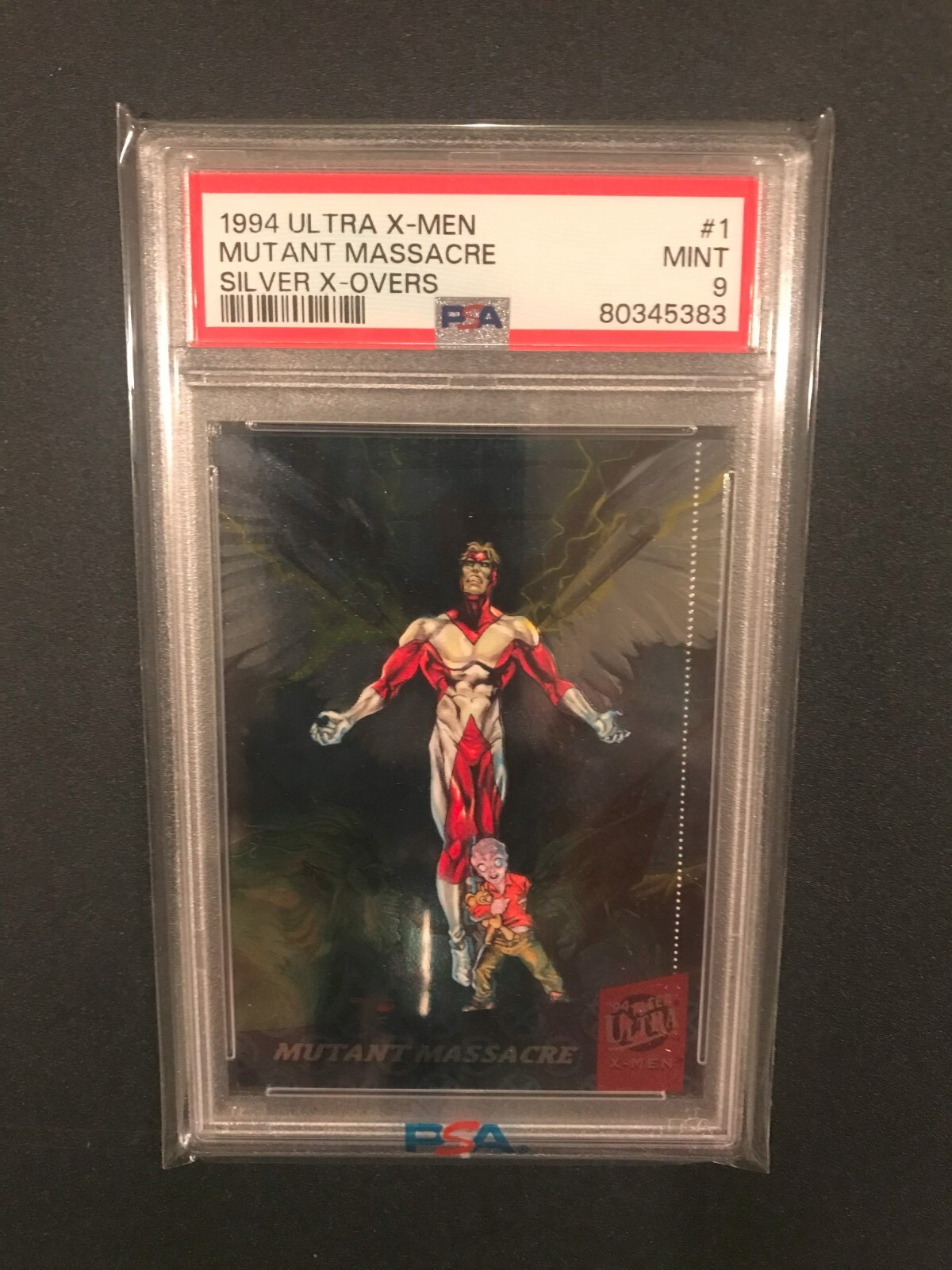 1994 Fleer Ultra Marvel X-Men Silver X-Overs #1 Mutant Massacre PSA 9 ...