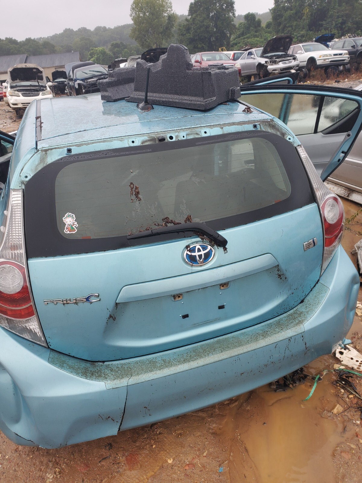 2012 TOYOTA PRIUS C Rear Spoiler | eBay