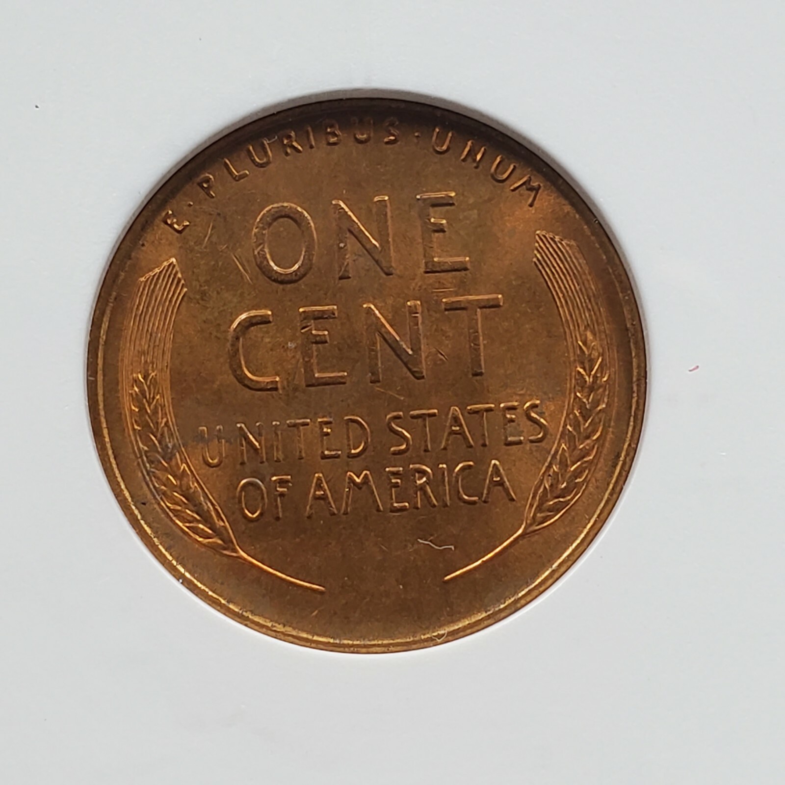 1947 S Lincoln Wheat Cent Penny RPM MS64 Red ANACS Breen-2186 Sans ...